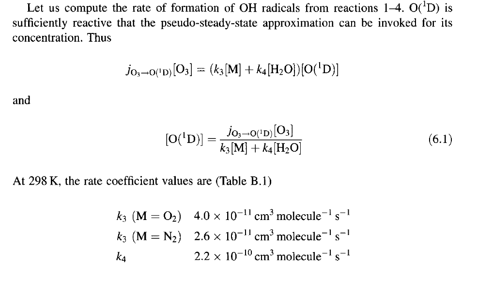 (2) a. Compute the number of OH radicals produced per | Chegg.com