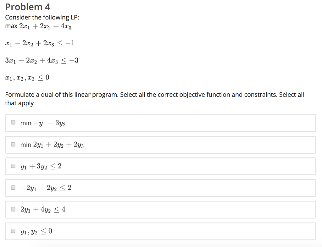 Solved Part B: Solve the dual using either graphical method | Chegg.com
