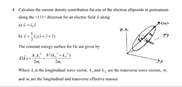 Calculate the current density contribution for one of | Chegg.com