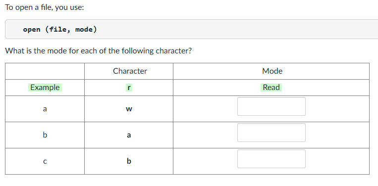 Solved What is the mode for each of the following | Chegg.com
