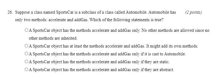 Solved 24. Suppose that you have an ArrayList and that it | Chegg.com