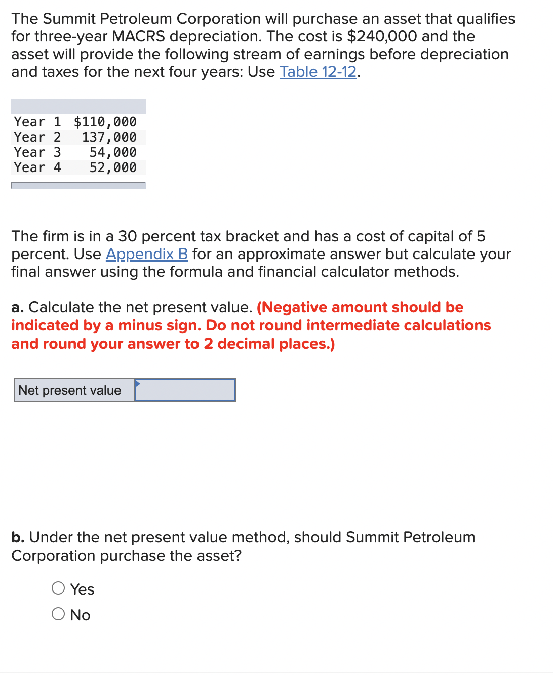 Solved The Summit Petroleum Corporation will purchase an | Chegg.com