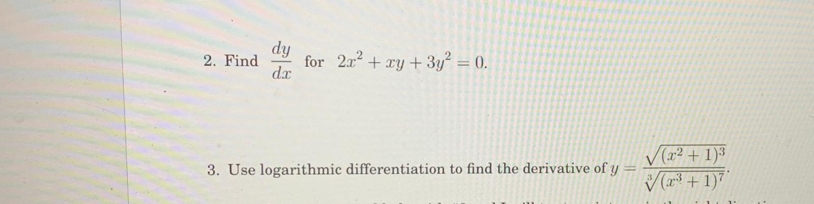 Solved 1. Differentiate the function. (a) f(x)=2x2x3+−3x For | Chegg.com