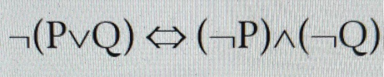 Solved -(PvQ) o (P)^(-Q) | Chegg.com