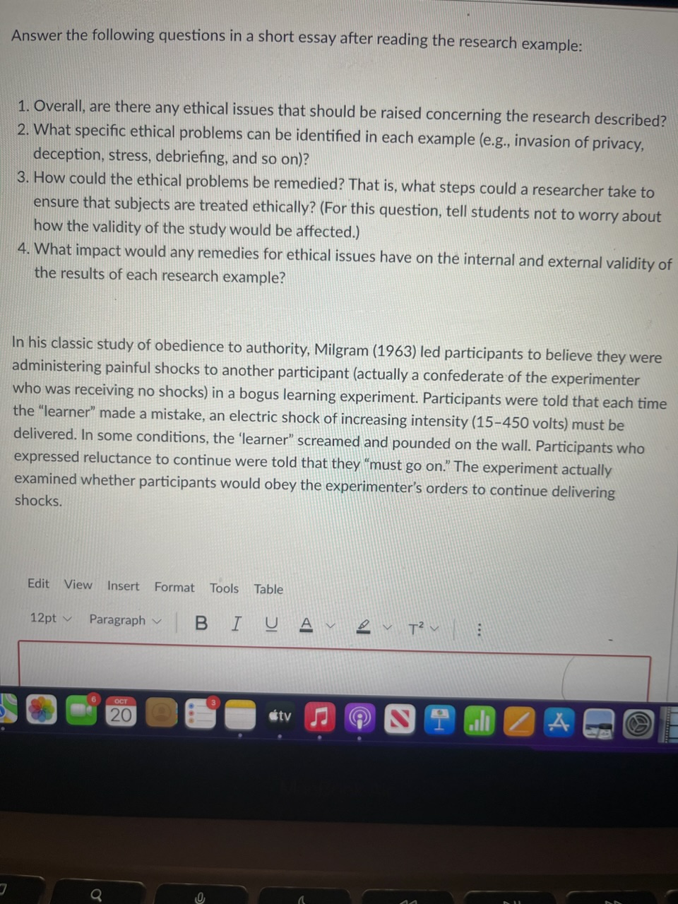 Answer the following questions in a short essay after | Chegg.com