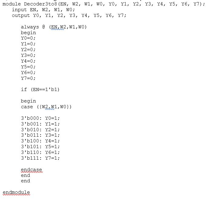 Q4. Using copies of the decoder, multiplexer, and | Chegg.com