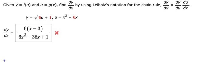 Solved dy ax dy dy dx du dx du. Given yf(u) and u-g(x), | Chegg.com