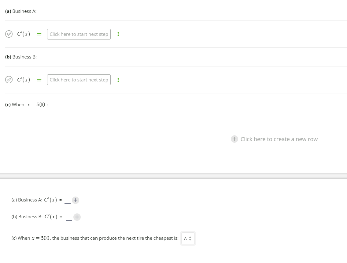 Solved The cost functions to produce x tires for two | Chegg.com