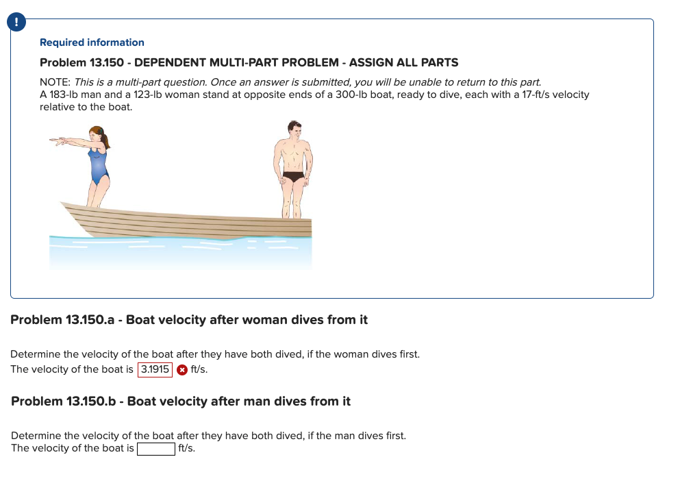 Solved Required information Problem 13.150 - DEPENDENT | Chegg.com
