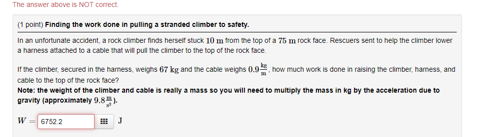 Solved The answer above is NOT correct. (1 point) Finding | Chegg.com