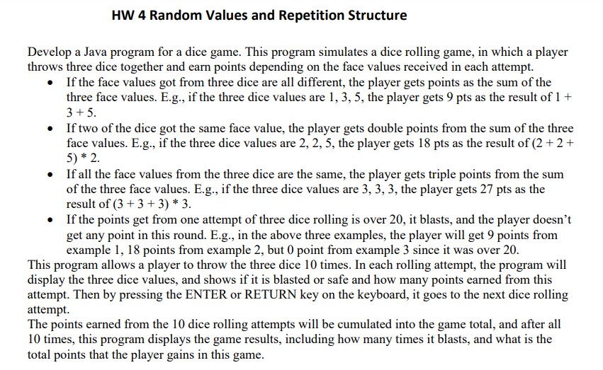 Solved Requirements: a) Your class should be named | Chegg.com