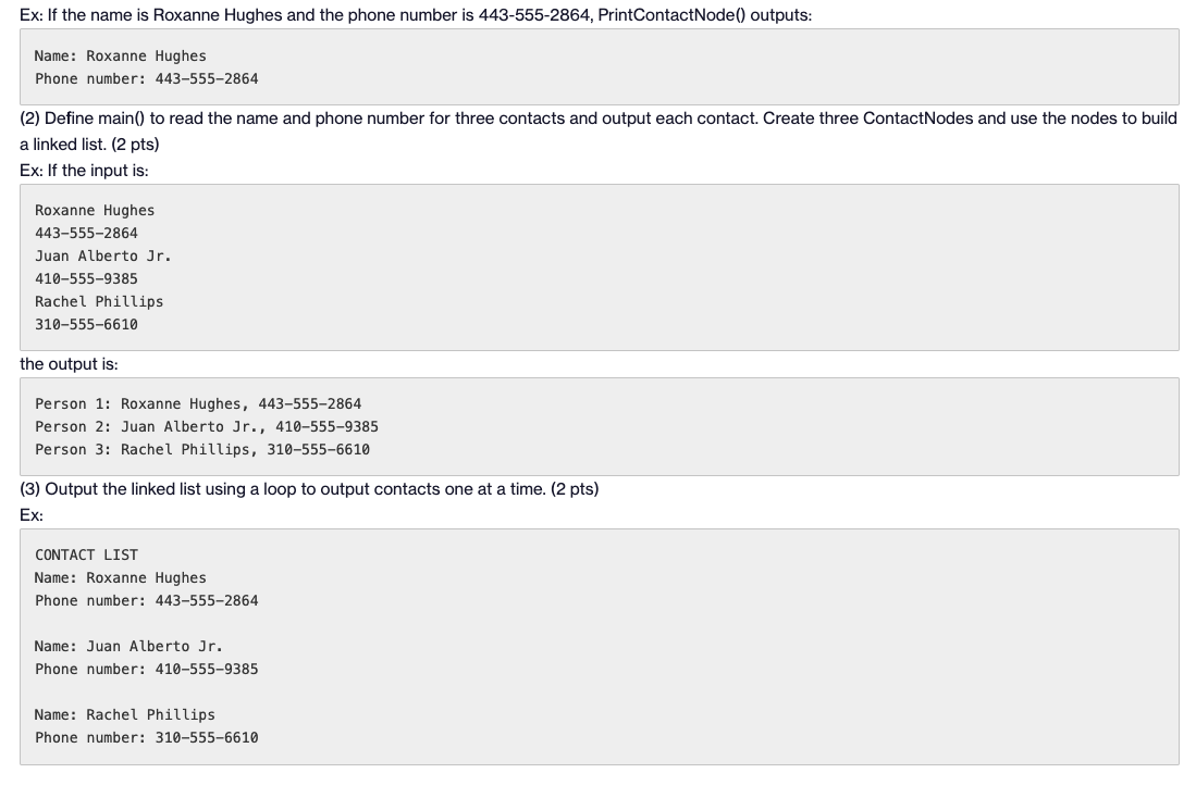 Solved C Question A Linked List Is Built In This Lab 8048