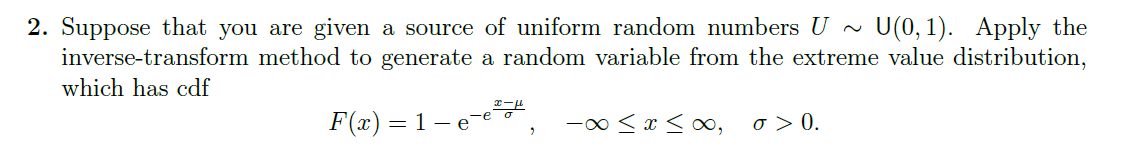 Solved 2. Suppose that you are given a source of uniform | Chegg.com