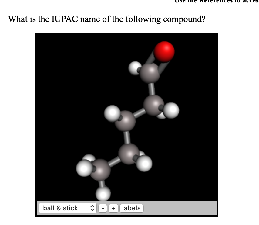What is the IUPAC name of the following compound? | Chegg.com