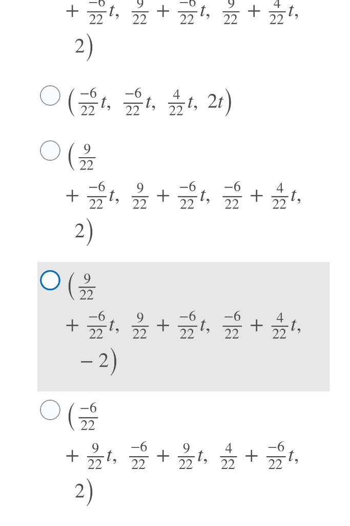 Solved After applying the Gram-Schmidt algorithm to the | Chegg.com