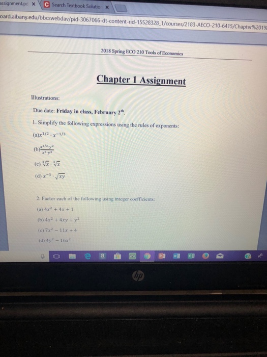 Solved assignment.pc xC Search T | Chegg.com
