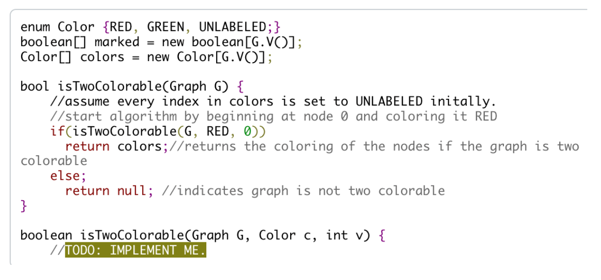Solved Could you show me how to implement the following | Chegg.com