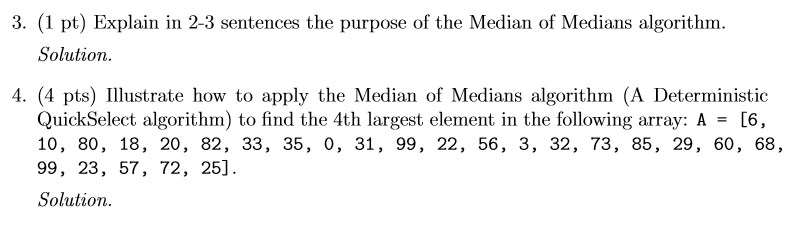 Solved 3 1 Pt Explain In 2 3 Sentences The Purpose Of The 