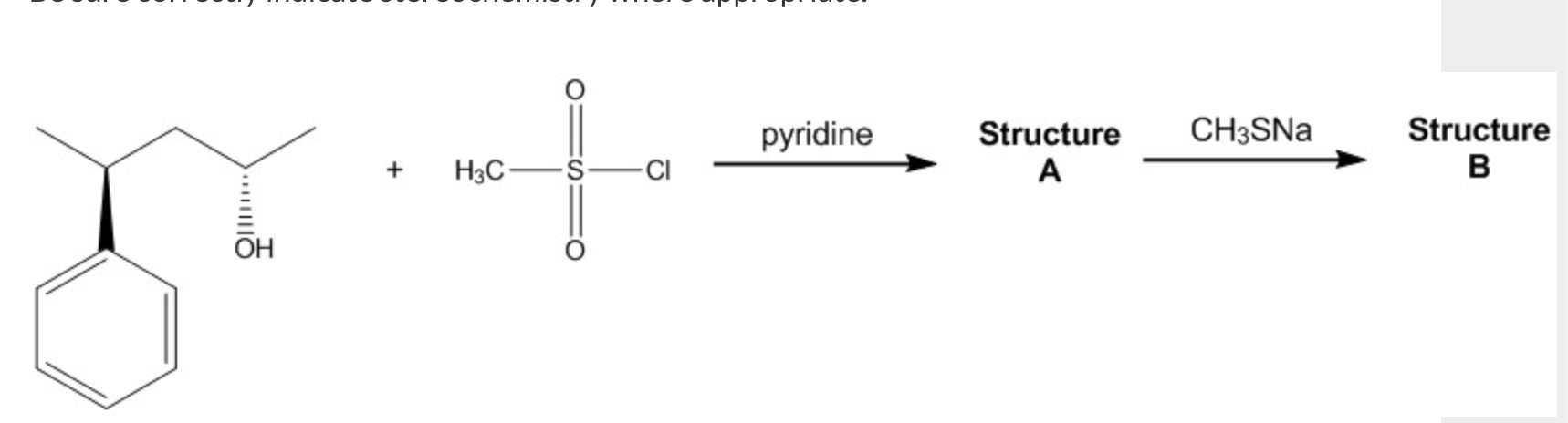 Solved 13) For the following synthetic scheme, draw the | Chegg.com