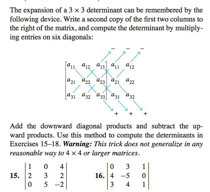 Solved The expansion of a 3 x 3 determinant can be | Chegg.com