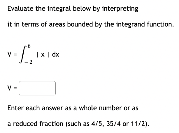 Solved Evaluate the integral below by interpreting it in | Chegg.com