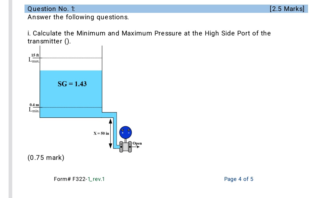 Solved Question No. 1:Answer the following questions.i. | Chegg.com