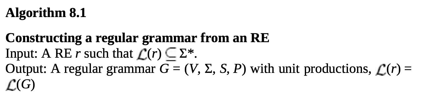 Solved Exercise 2. Part(a) [30 points]. Use Algorithm 8.1 in | Chegg.com