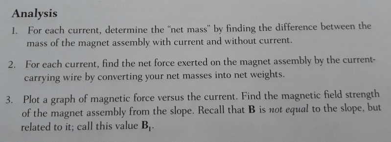 Solved Analysis 1. For each current, determine the "net | Chegg.com