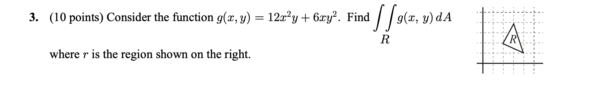 Solved Consider the function g(x,y)(10 ﻿points) ﻿Consider | Chegg.com