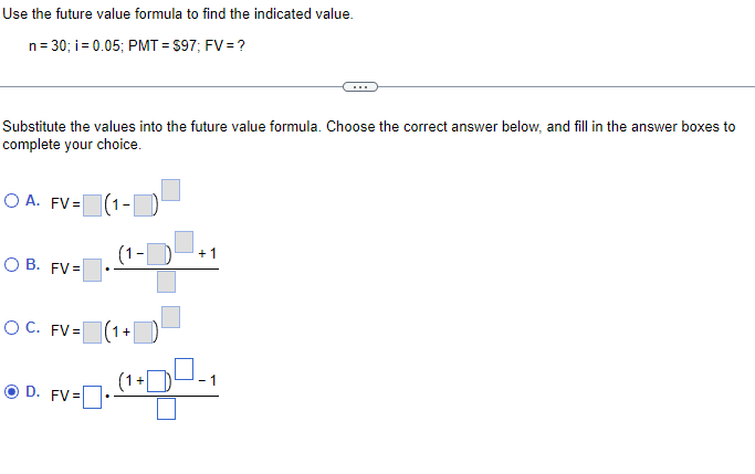 Solved Use the future value formula to find the indicated | Chegg.com
