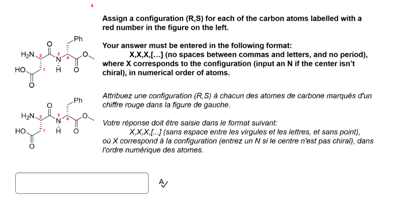Solved Assign a configuration (R,S) for each of the carbon | Chegg.com