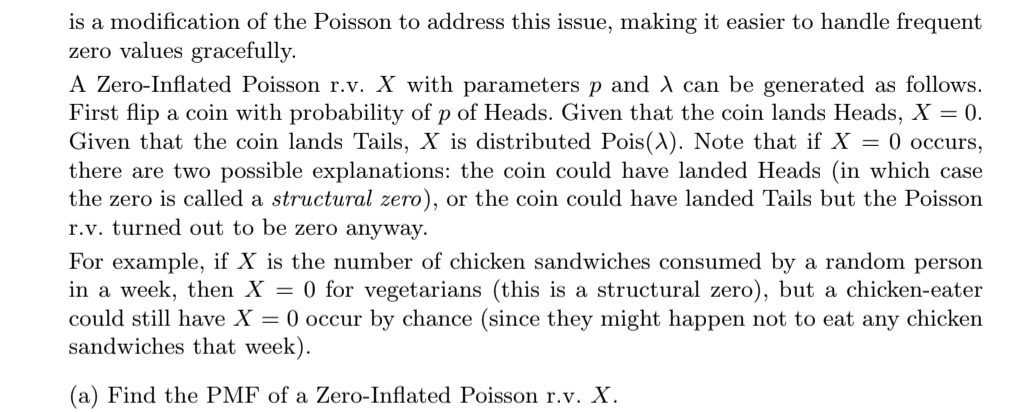 Solved 31. In many problems about modeling count data, it is | Chegg.com Solved 31. In many problems about modeling count data, it is | Chegg.com