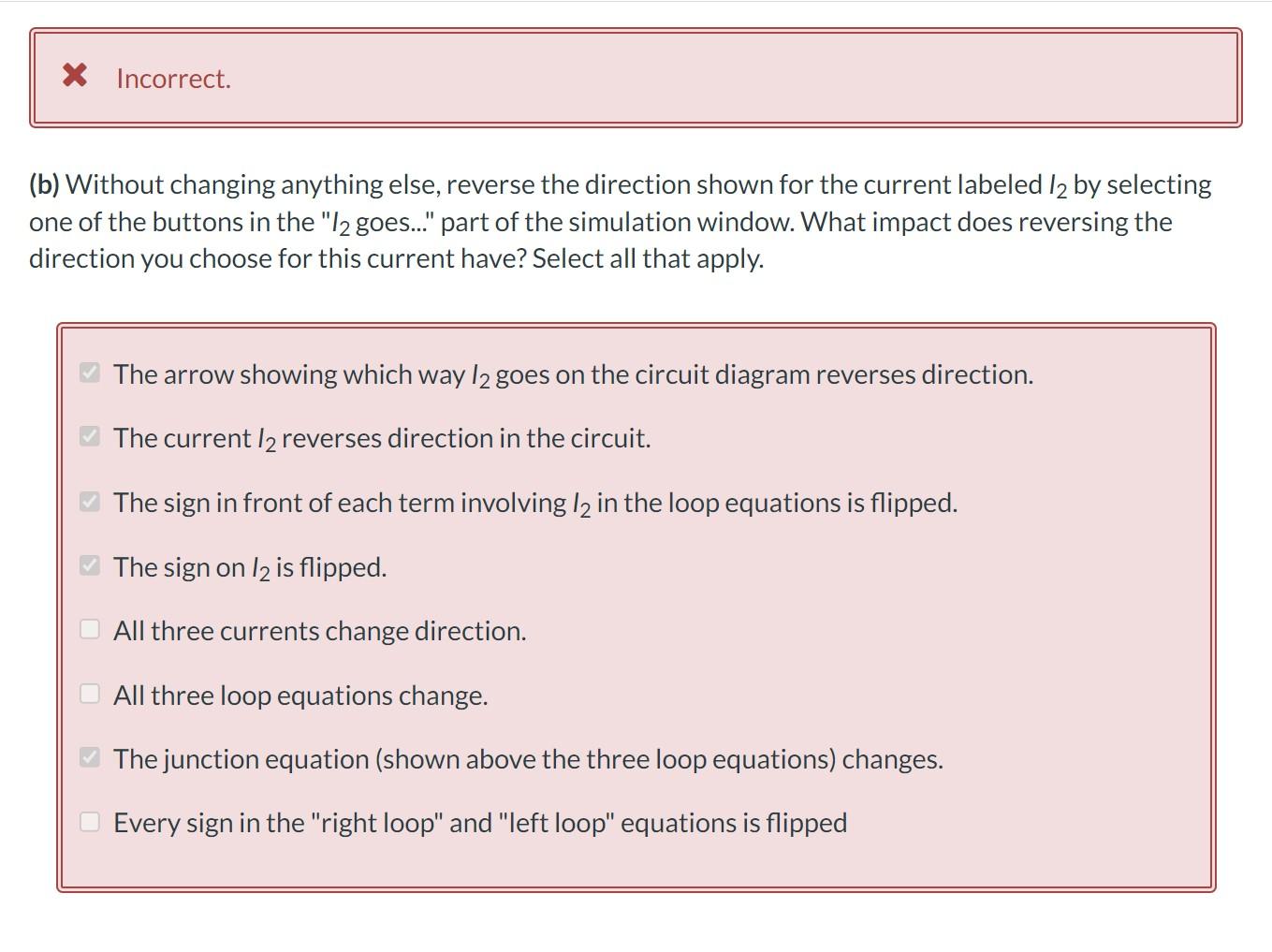 Solved (b) Without changing anything else, reverse the | Chegg.com