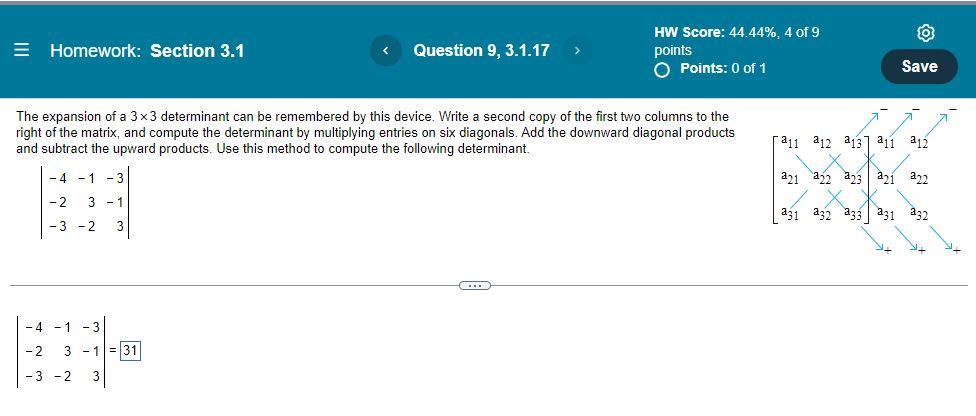 Solved Homework Section 3 1 4 1 3 2 3 1 3 2 3 The