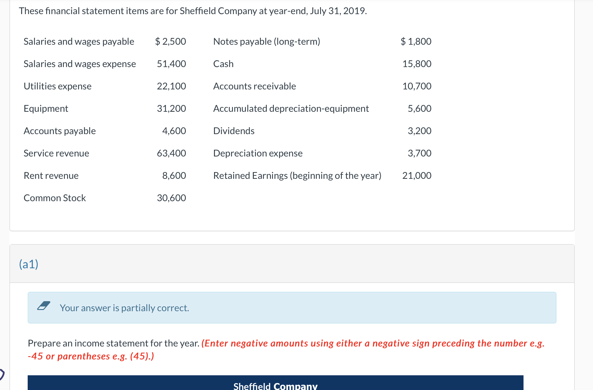 Solved Hi I need help with the parts that I got wrong, I | Chegg.com