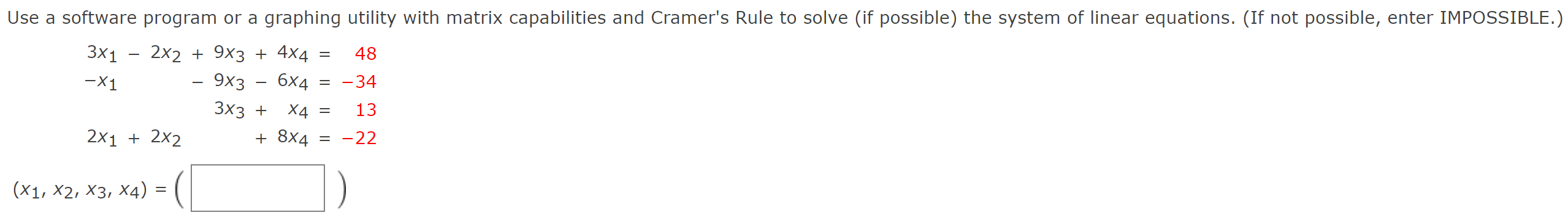 Solved Use a software program or a graphing utility with | Chegg.com