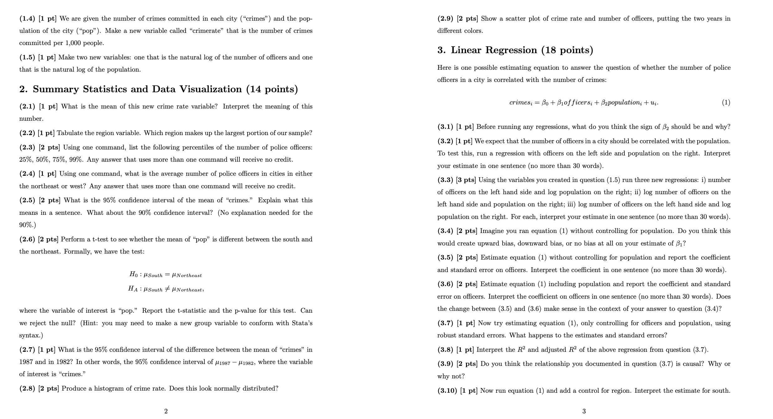 When submitting your homework, you must submit 3 | Chegg.com