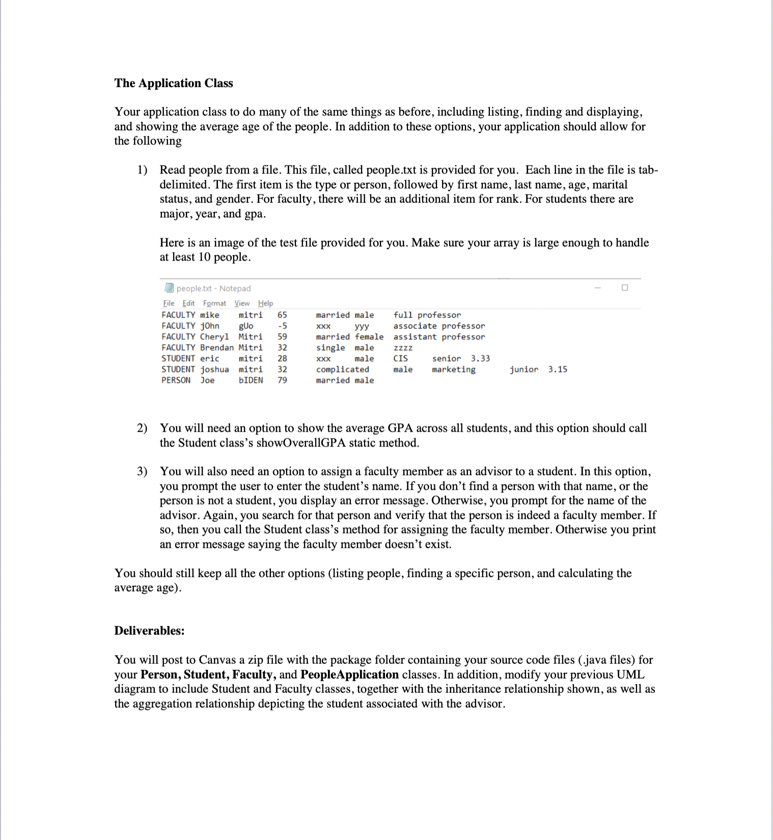 Solved In this assignment, you will create subclasses that | Chegg.com