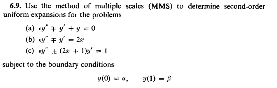 Solved I am ﻿trying to ﻿solve the following singular | Chegg.com