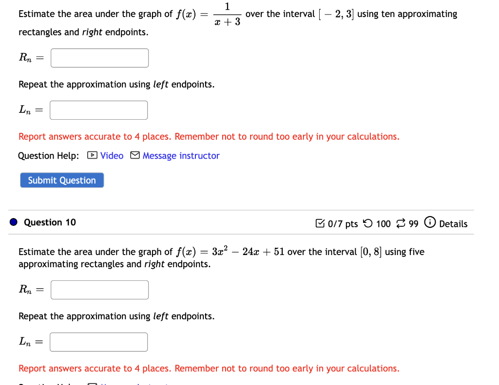 [Solved]: Estimate the area under the graph of ( f(x)= fr