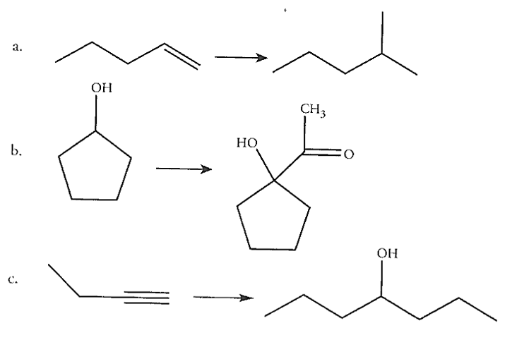 Solved It is known that one of the steps in the synthesis of | Chegg.com