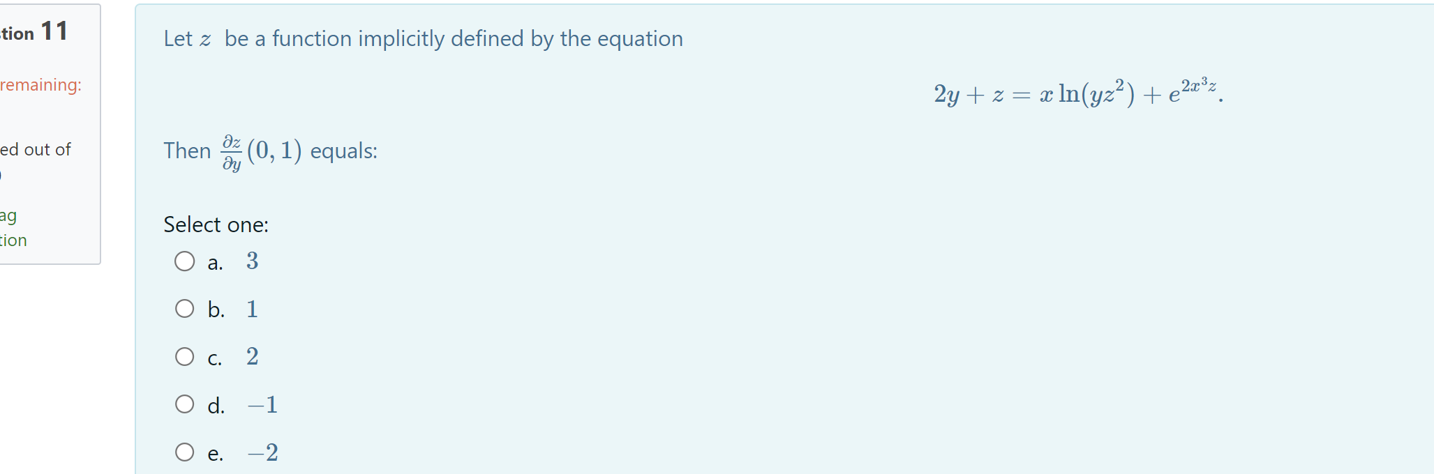 Solved Let z be a function implicitly defined by the | Chegg.com