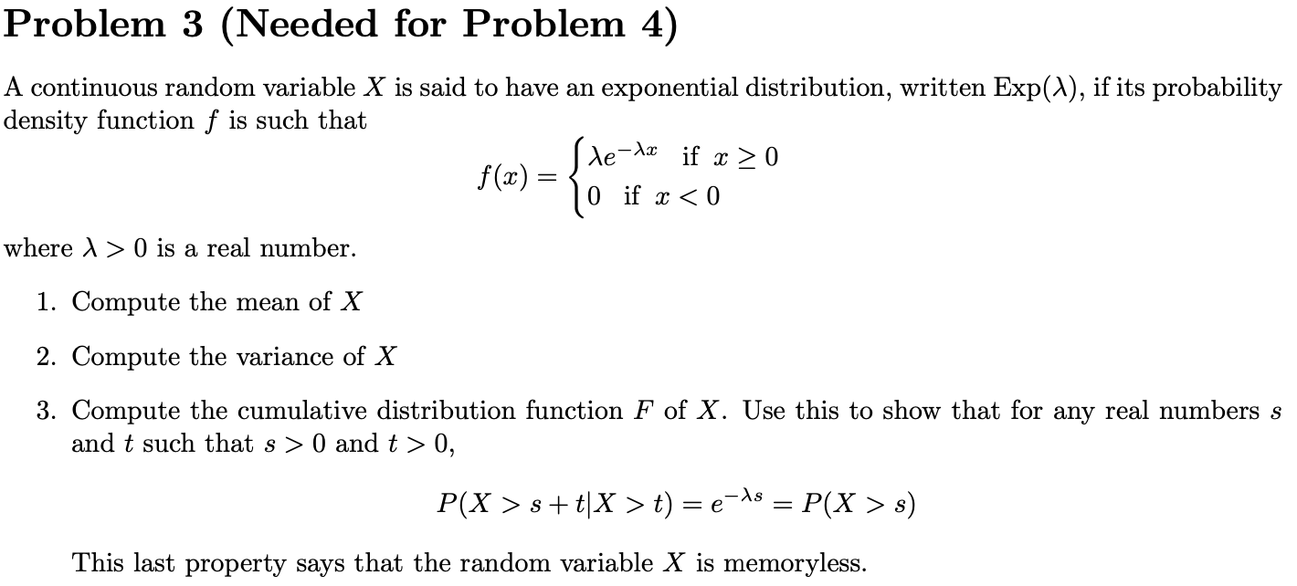 [Solved]: ESolve step by step in detail Problem 3 (Needed f