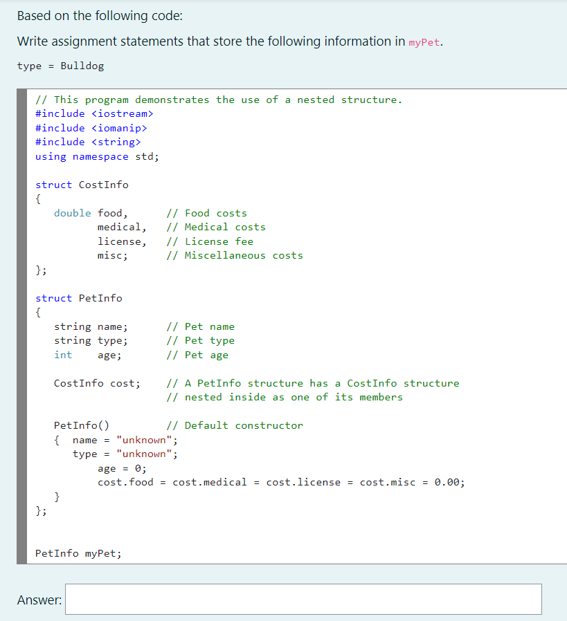 Solved Nrite assignment statements that store the following | Chegg.com Solved Nrite assignment statements that store the following | Chegg.com