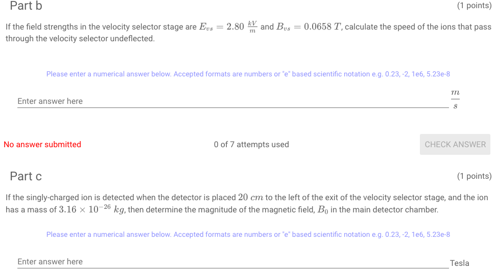Solved The Bainbridge mass spectrometer shown in the figure | Chegg.com