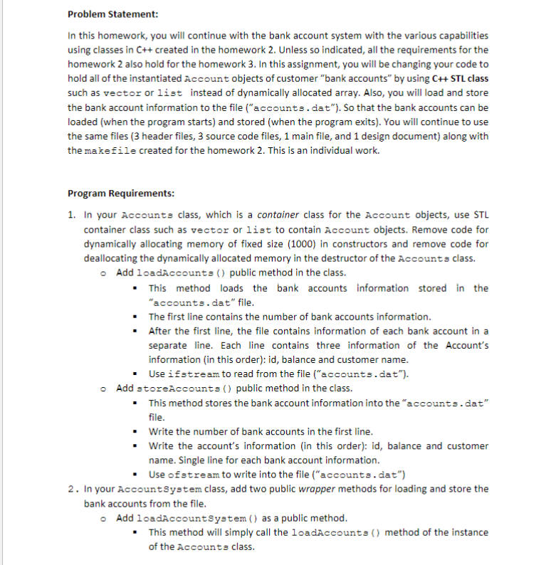 Solved Problem Statement: In this homework, you will | Chegg.com