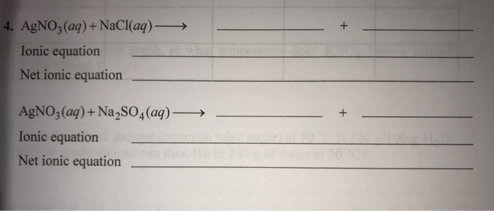 Solved For the reactions listed, complete and balance the | Chegg.com