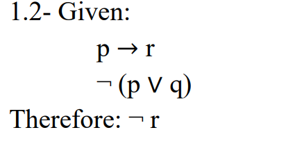 Solved . Show using rules of inferences whether these | Chegg.com