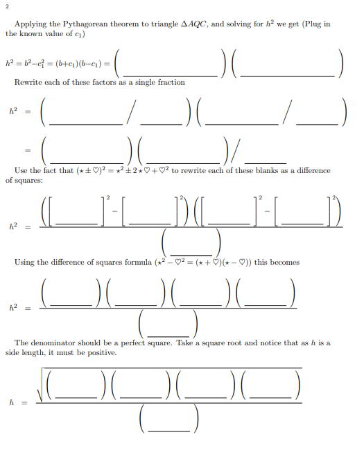 Solved Challenge problem: Heron's Formula This document will | Chegg.com