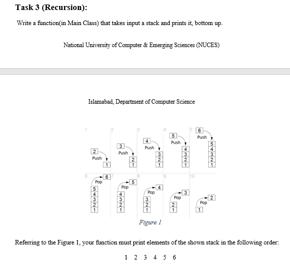 Solved Solve the following question in C++ of stack using | Chegg.com